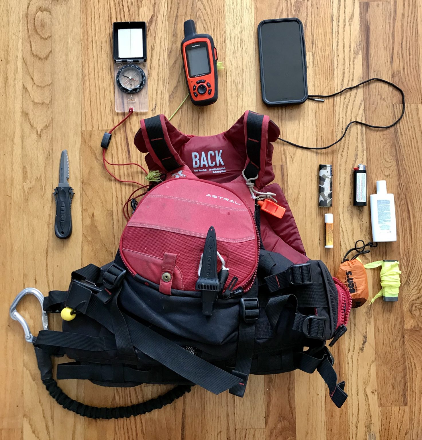 Things I Carry in My PFD on a Wilderness Canoeing Expedition ...